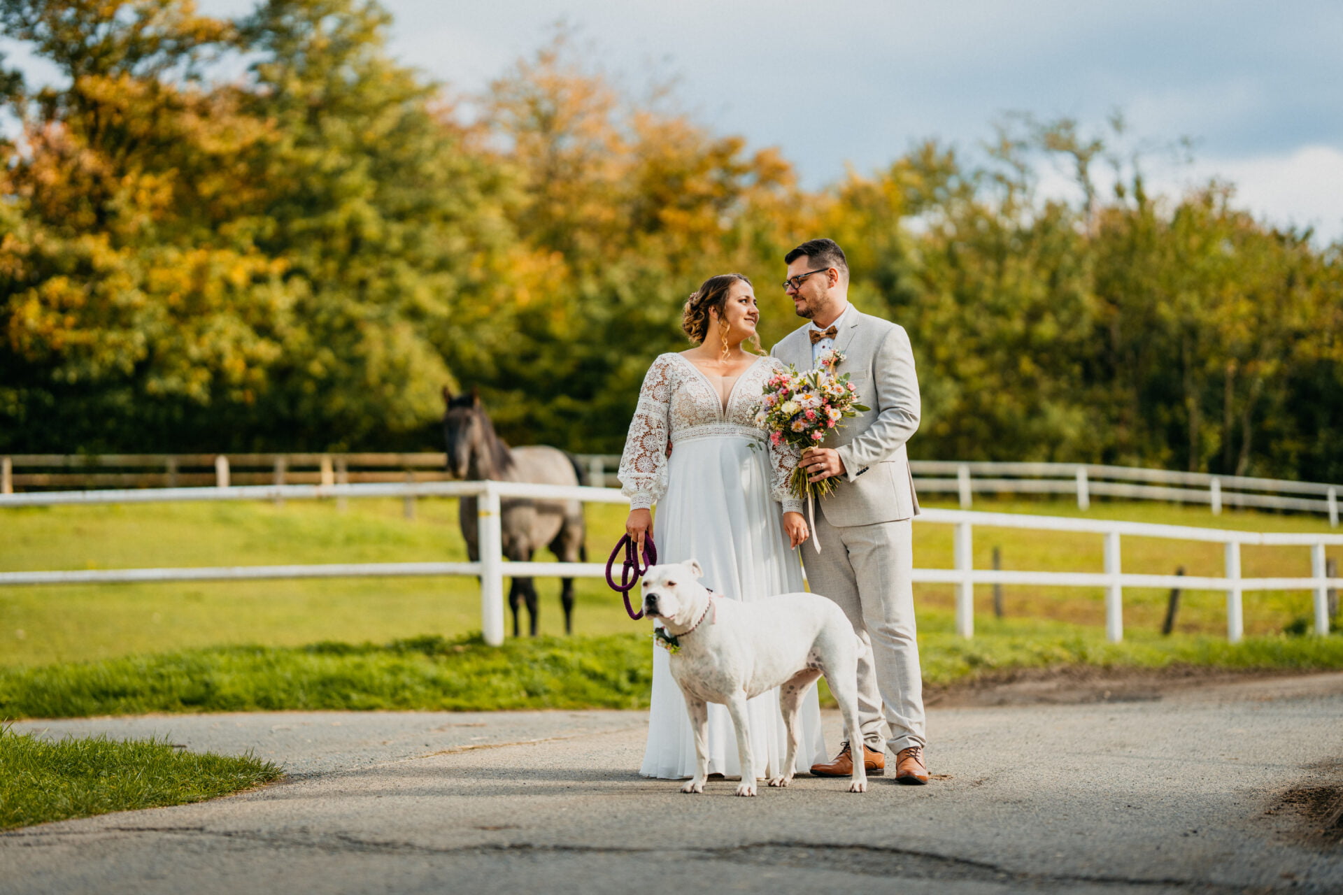 Svatba farma Klokočov - Lenka a Patrik